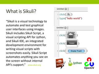 See monkey demo | PPT