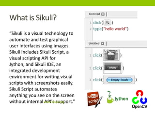 See monkey demo | PPT