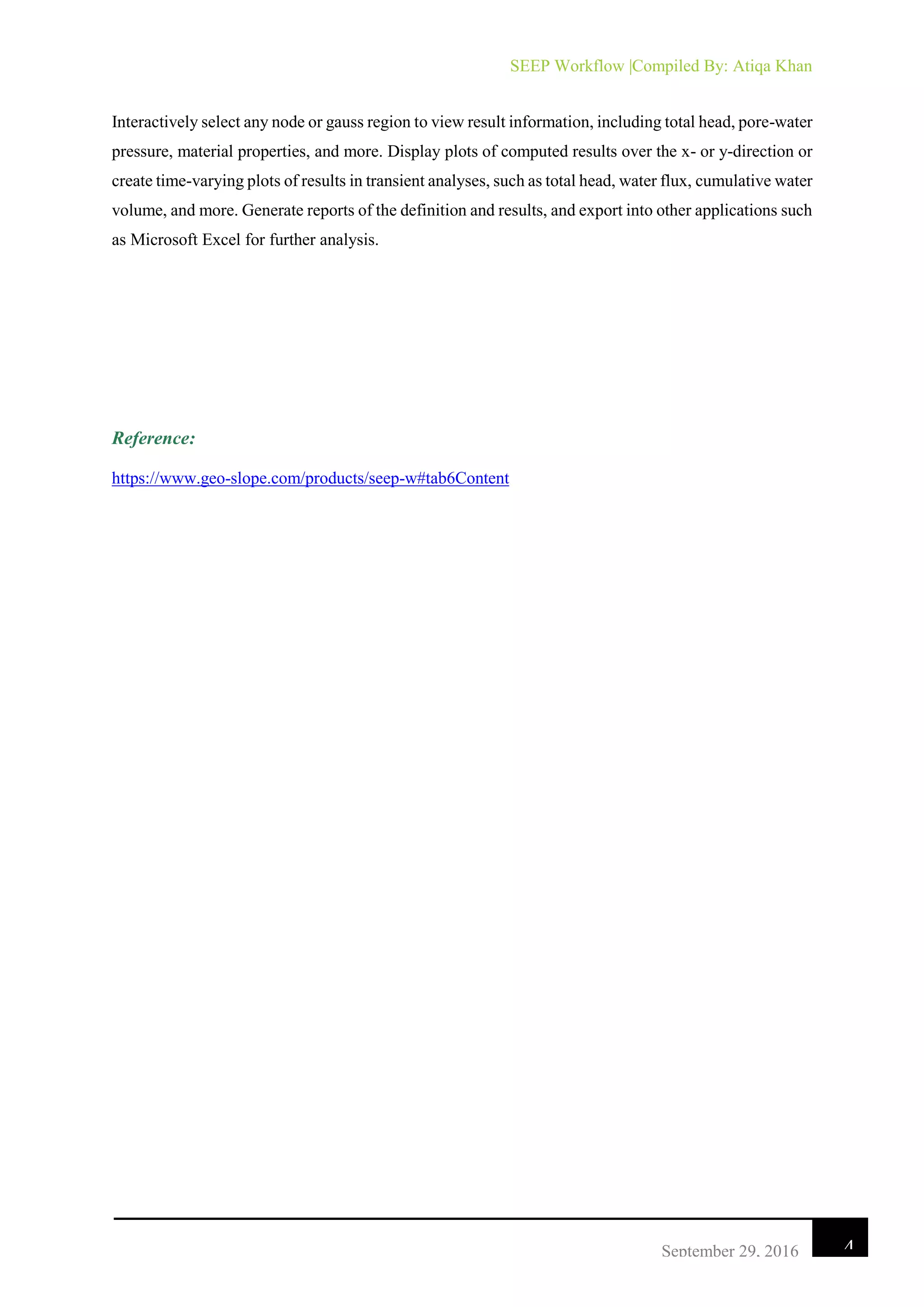 Seep Concept_2016 | PDF