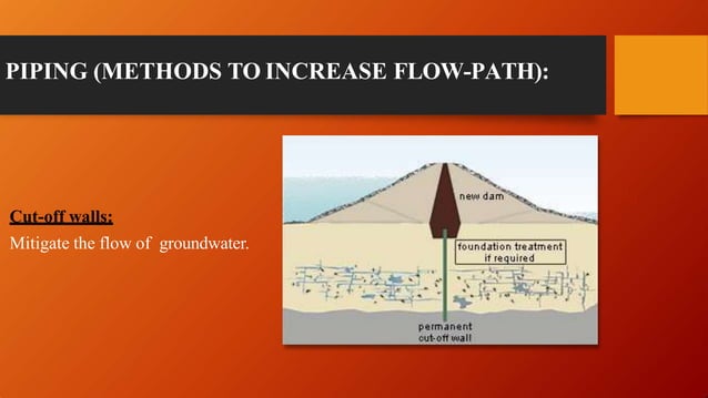 Seepage in Earth Dams. | PPTX