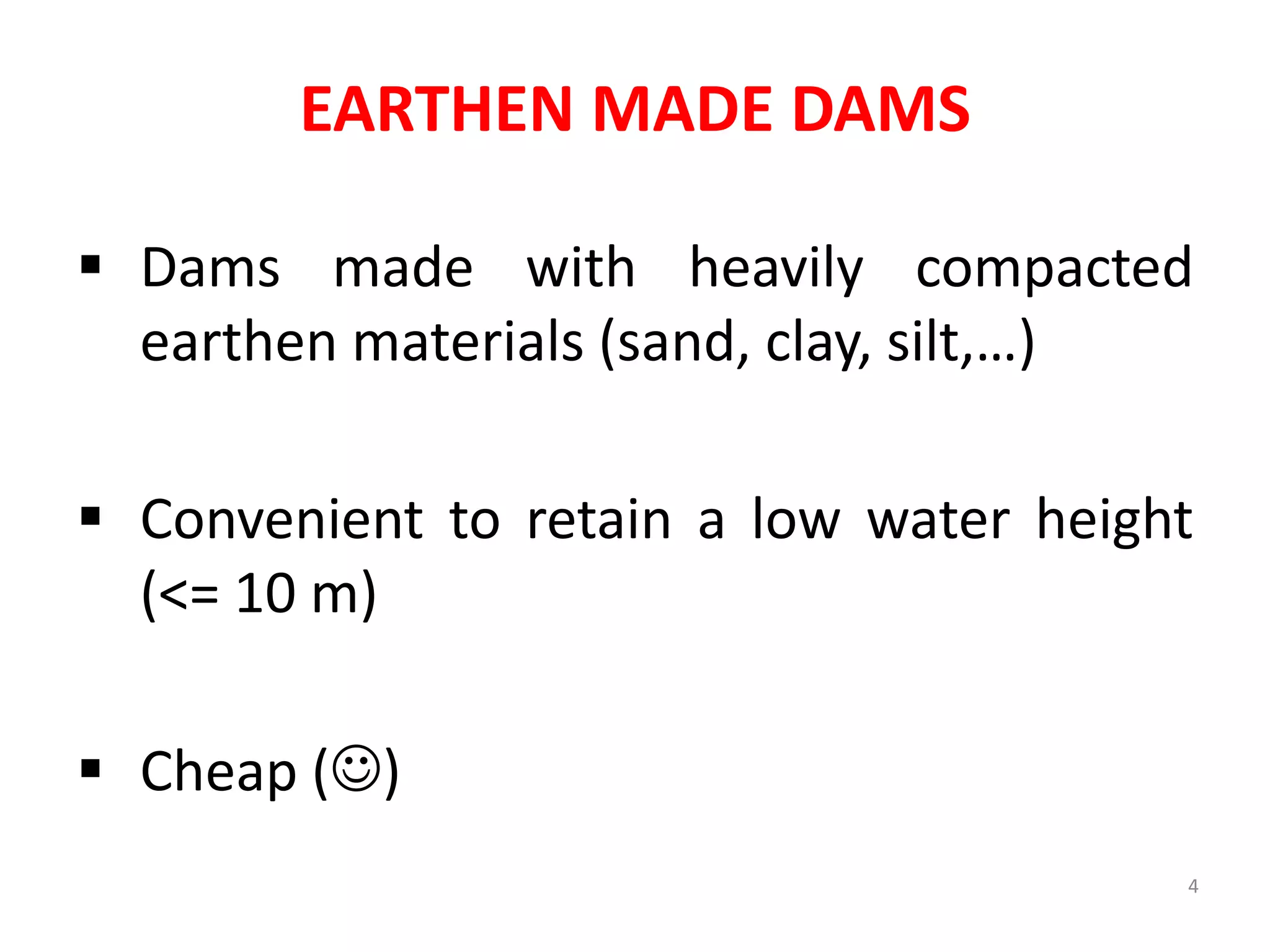 Seepage through earthen made dams | PDF