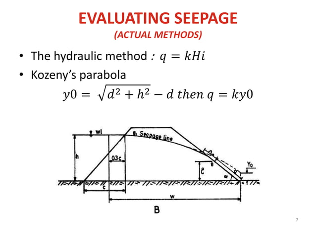 Seepage through earthen made dams | PDF