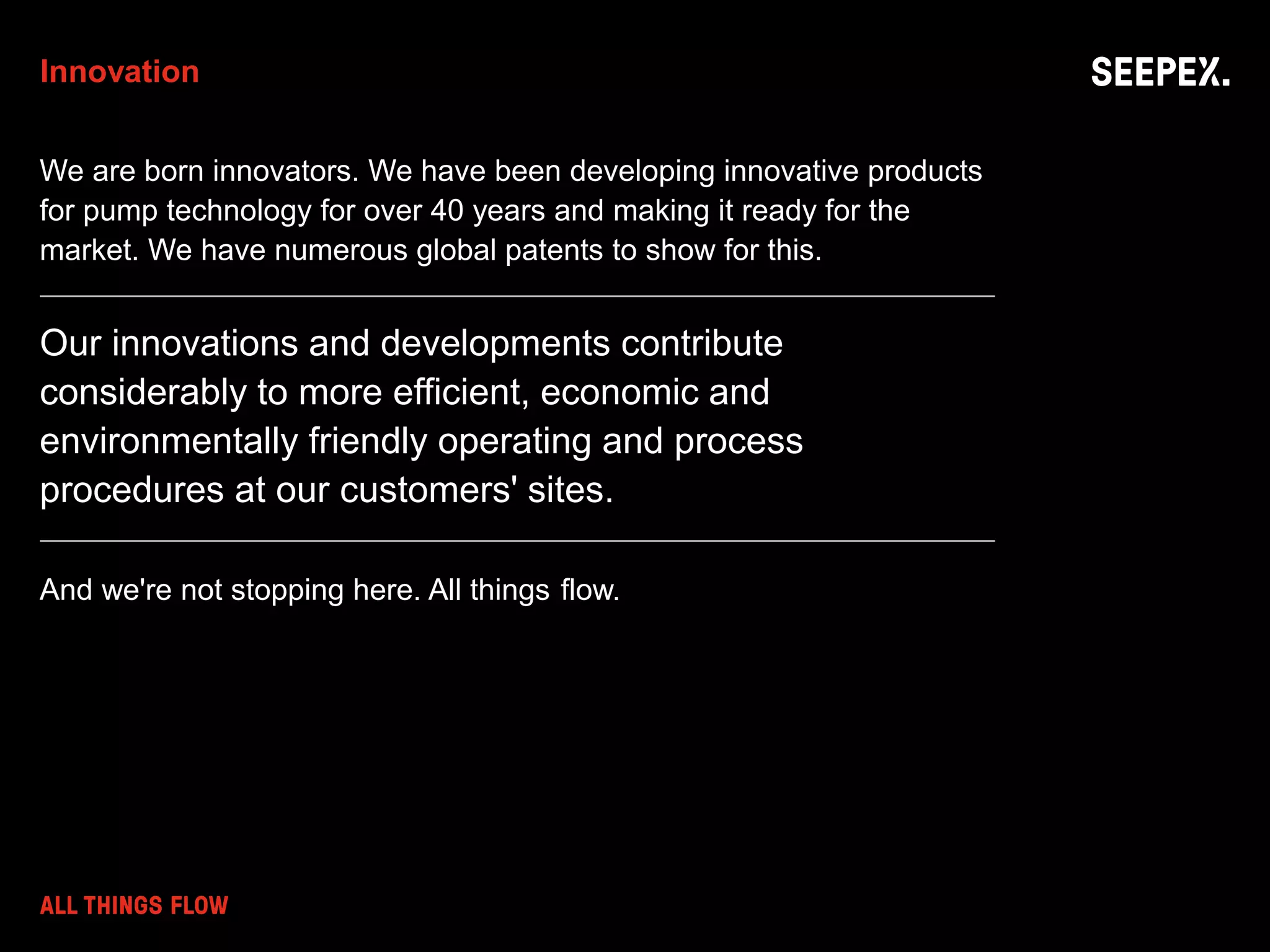 SEEPEX company presentation | PPT