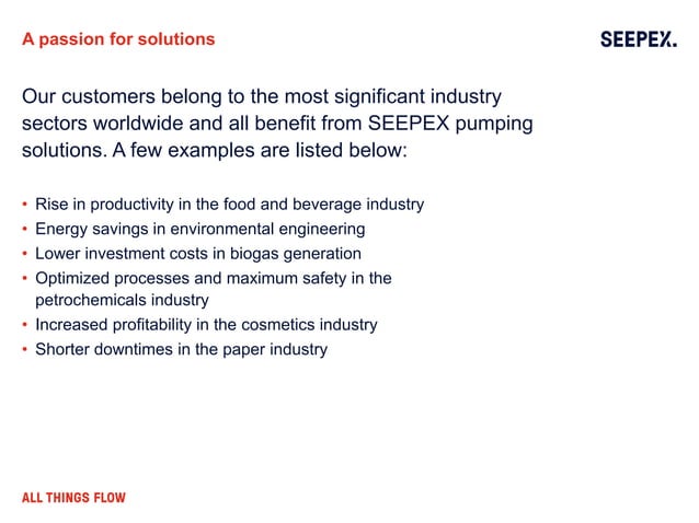 SEEPEX company presentation | PPT