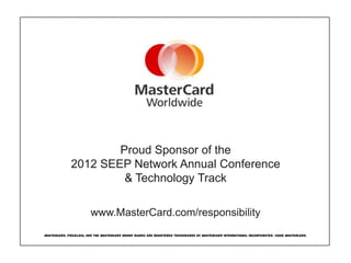 Seep sponsor presentation | PPTX