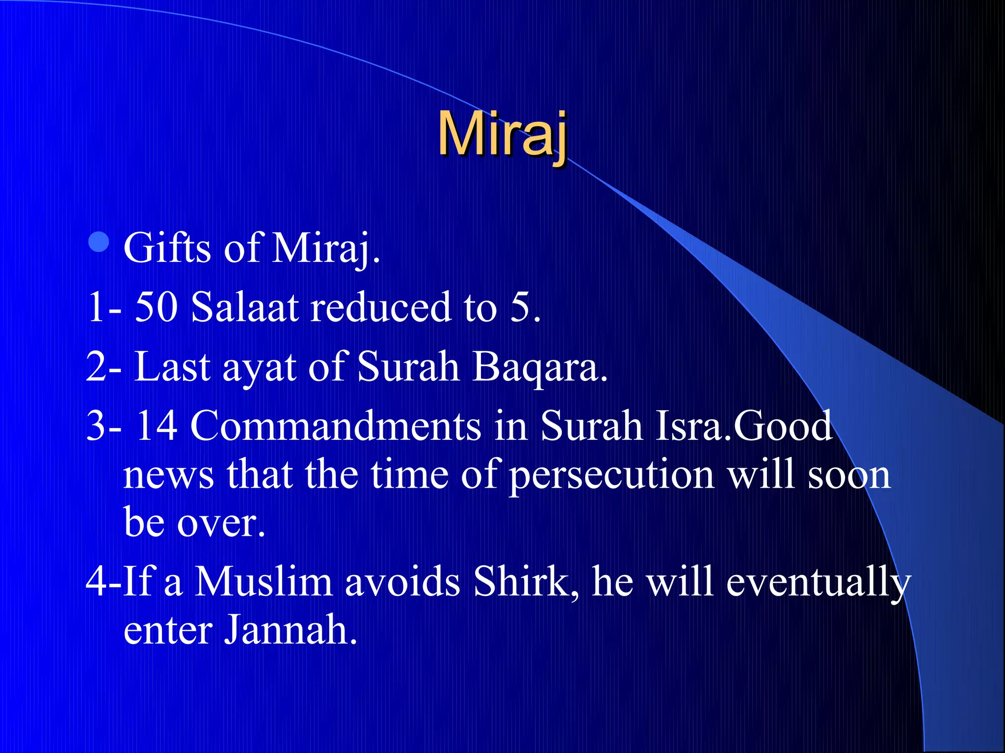 Seerah of Prophet Muhammad (S)--Meccan Period | PPT