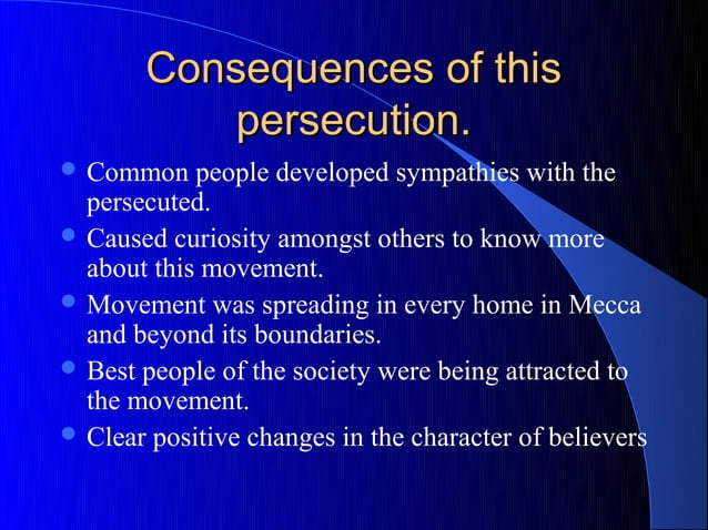 Seerah of Prophet Muhammad (S)--Meccan Period | PPT