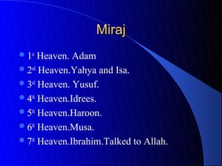 Seerah of Prophet Muhammad (S)--Meccan Period | PPT