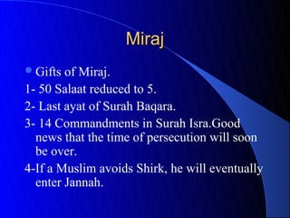 Seerah of Prophet Muhammad (S)--Meccan Period | PPT