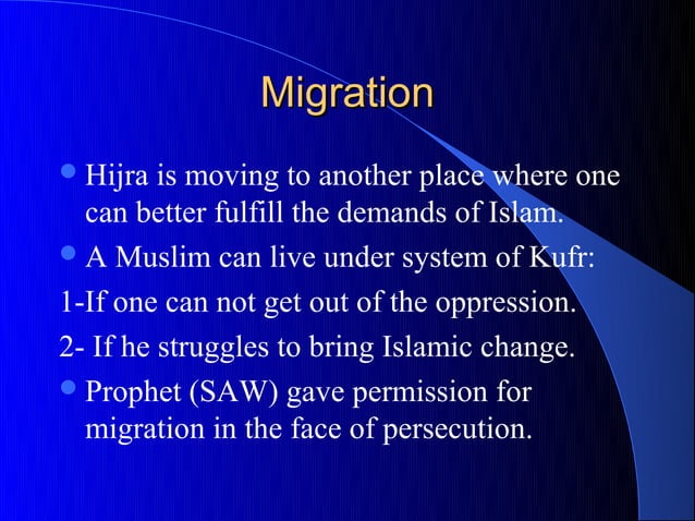 Seerah of Prophet Muhammad (S)--Meccan Period | PPT