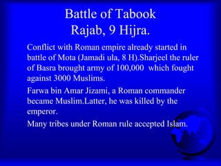 Seerah of Prophet Muhammad (S)---Madina | PPT