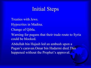 Seerah of Prophet Muhammad (S)---Madina | PPT