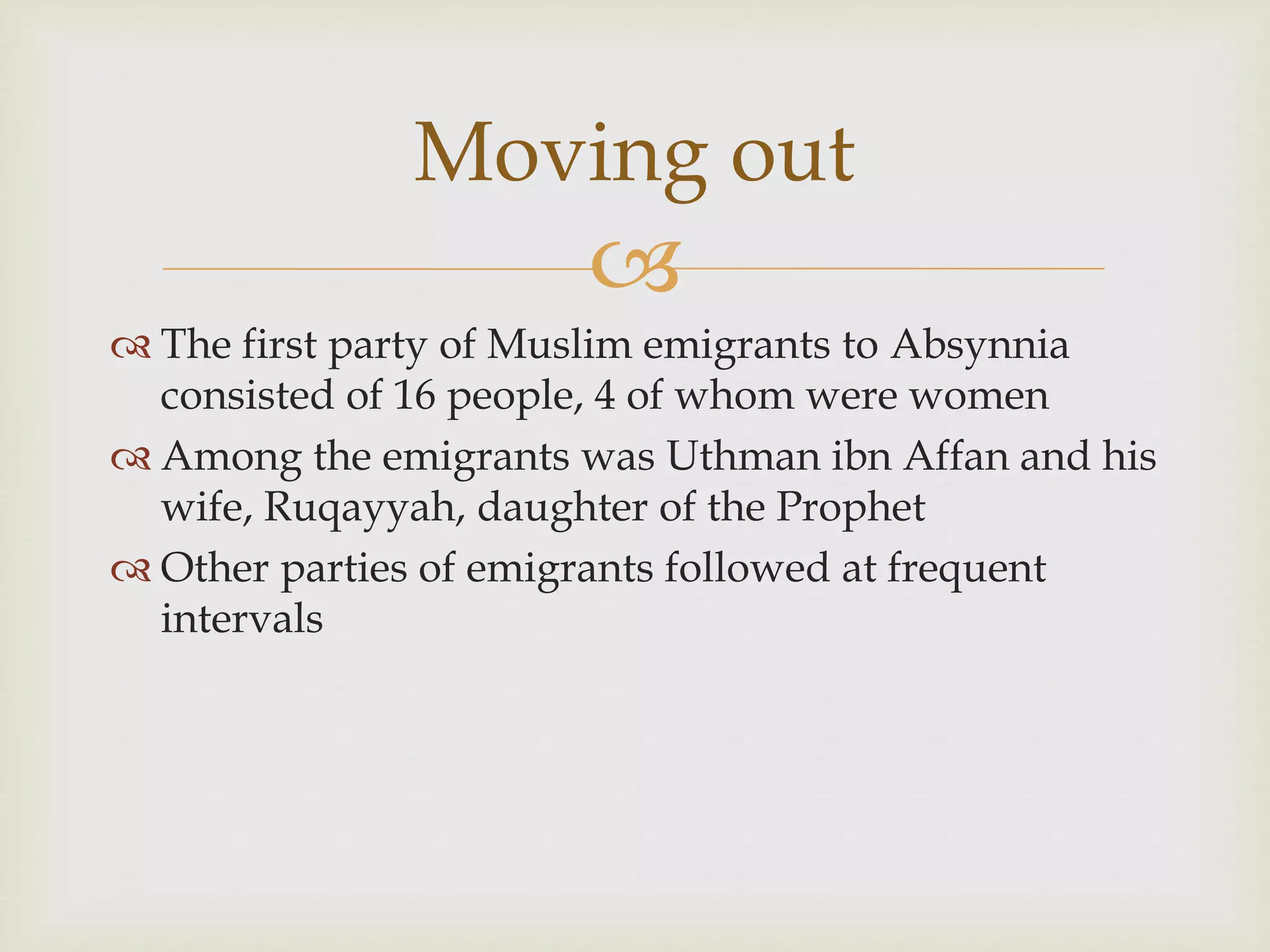 The Life of the Prophet Muhammad: Chapter 10: Summary | PPTX ...