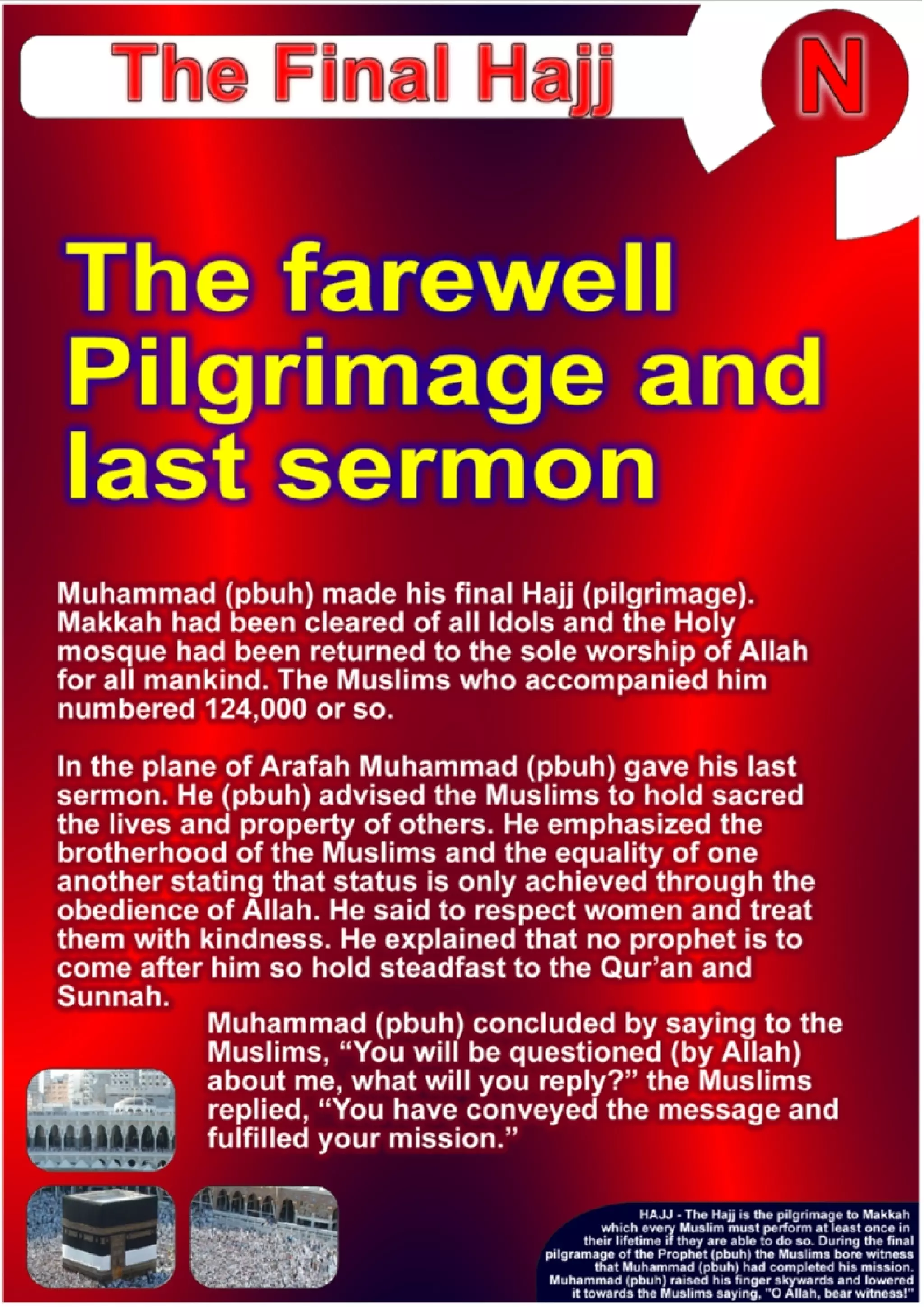 Some Seerah posters | PDF