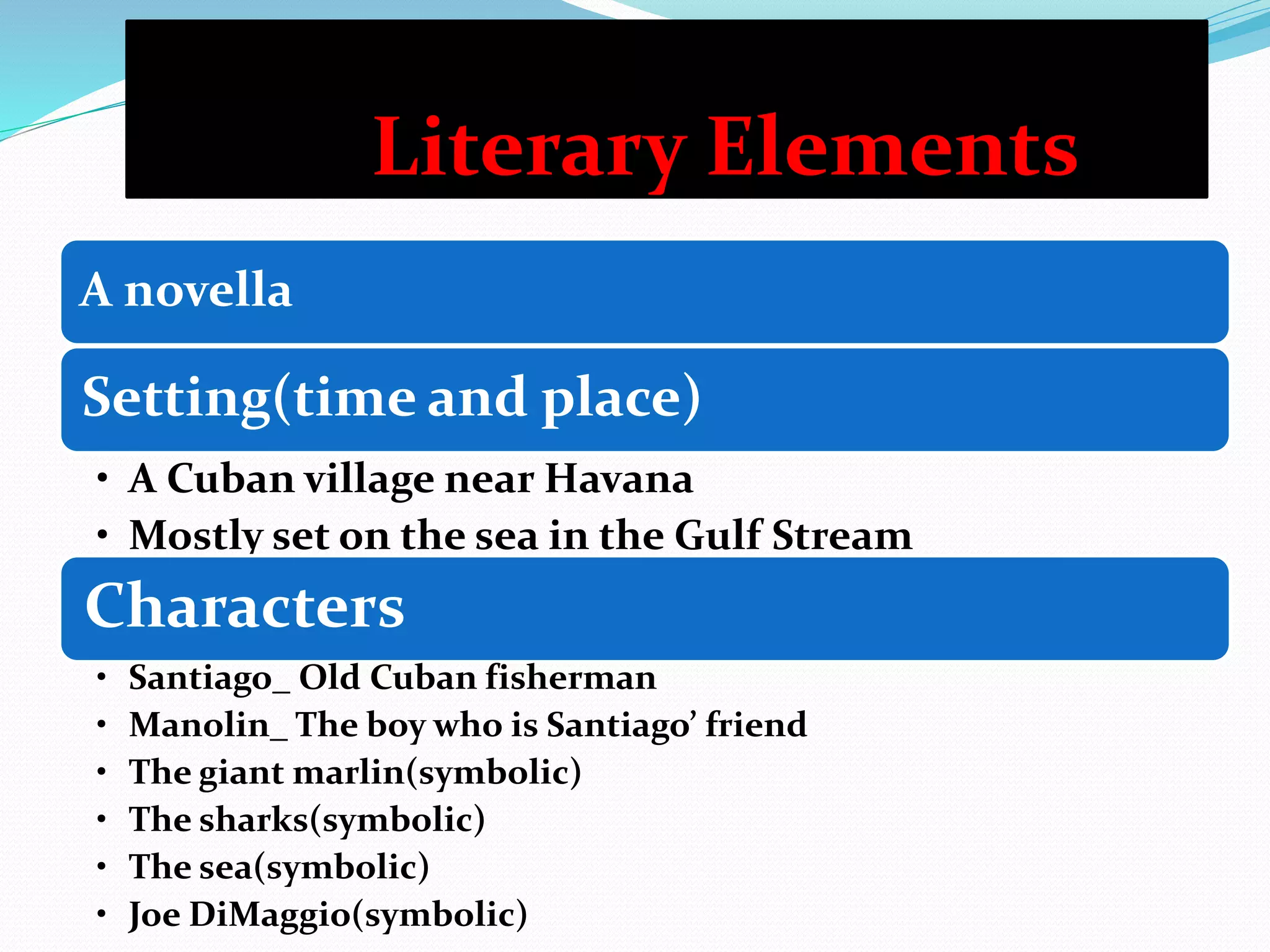 The old man & the sea | PPTX