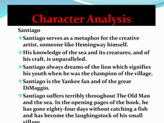 The old man & the sea | PPT