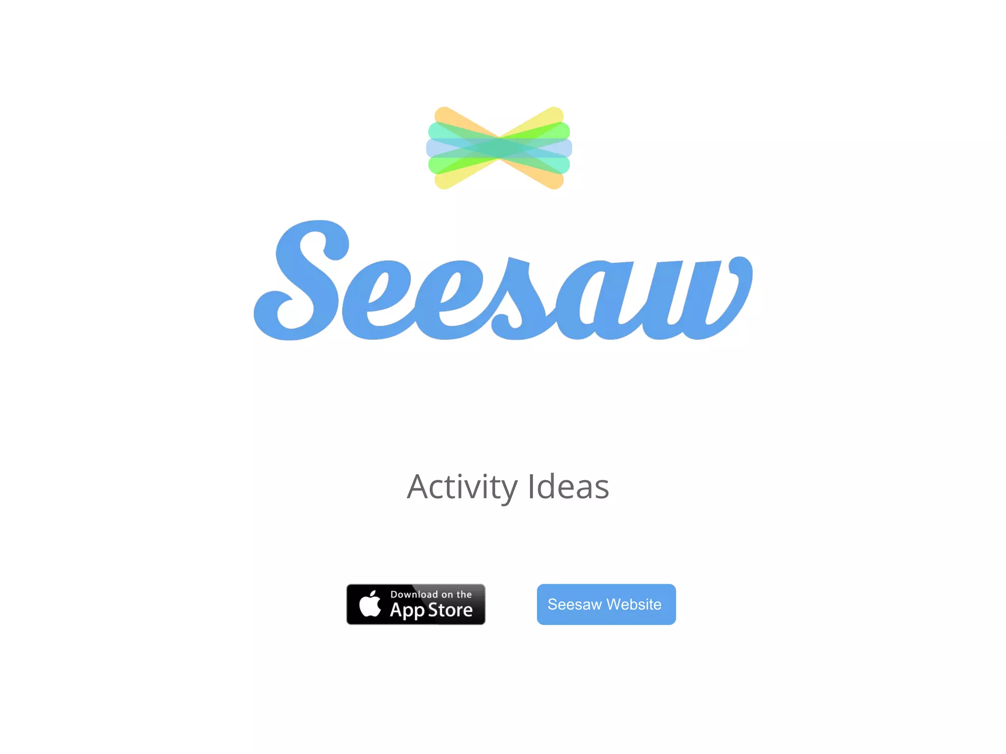 30 Seesaw Activity Ideas | PDF