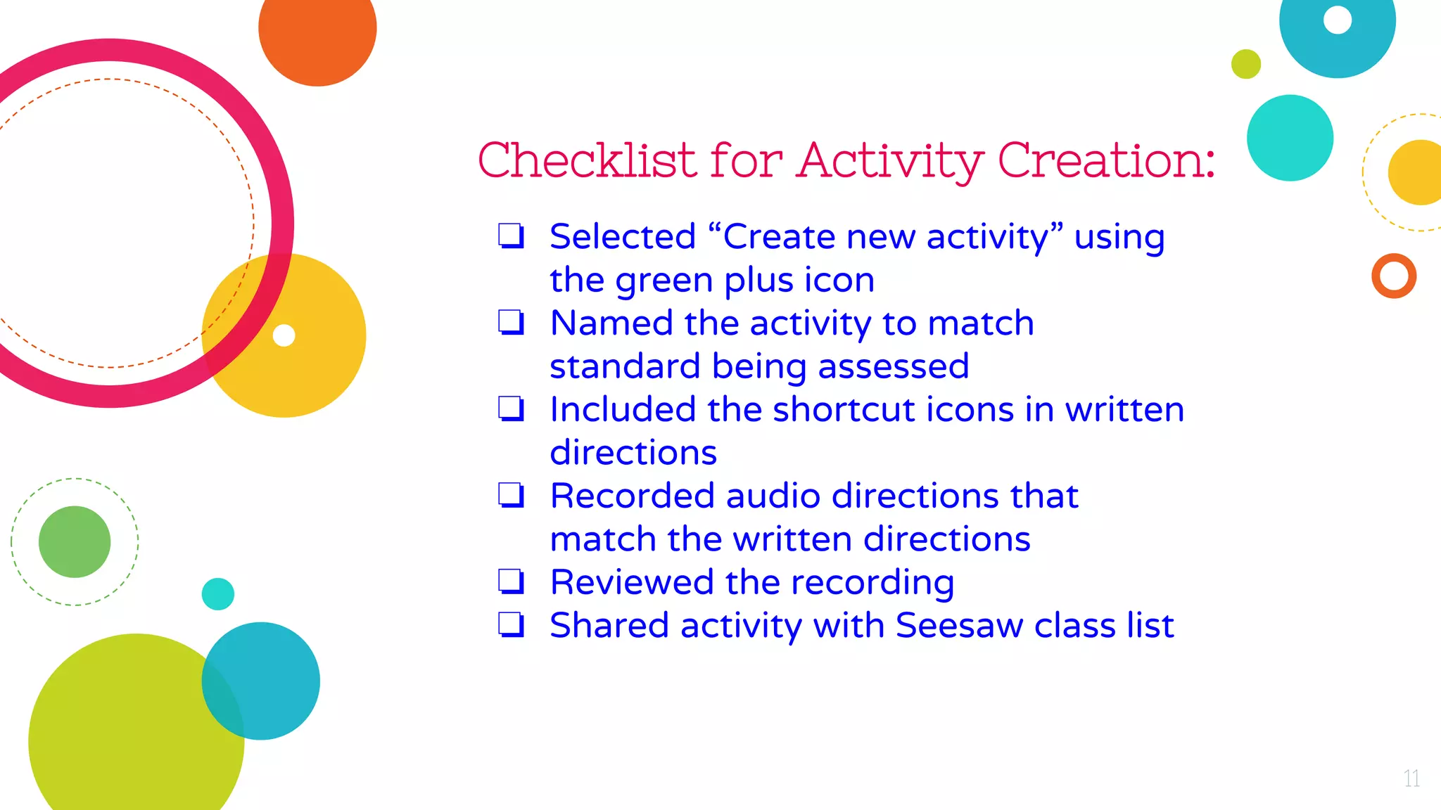 Using Seesaw for Kindergarten Assessment | PPTX | Education