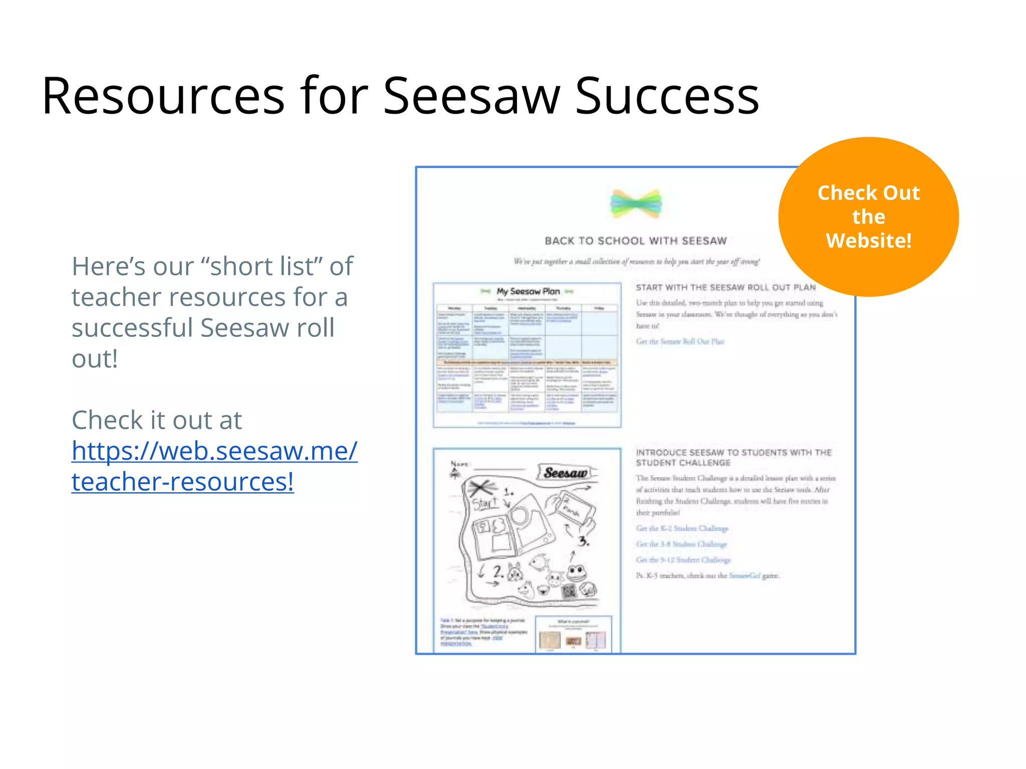 Seesaw overview presentation | PPTX