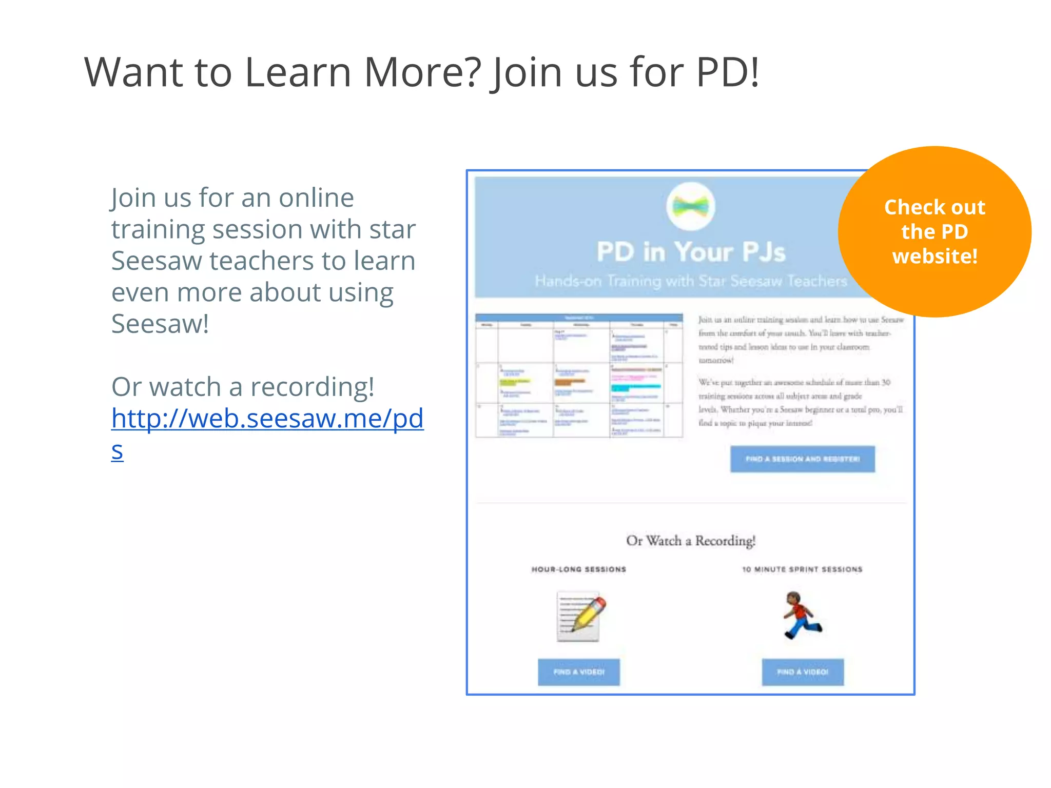 Seesaw overview presentation | PPTX