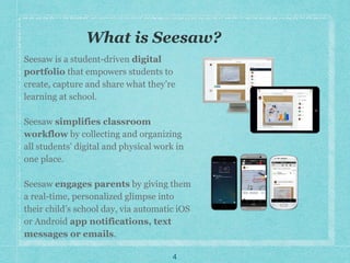 Seesaw: The Learning Journal Guide | PPTX
