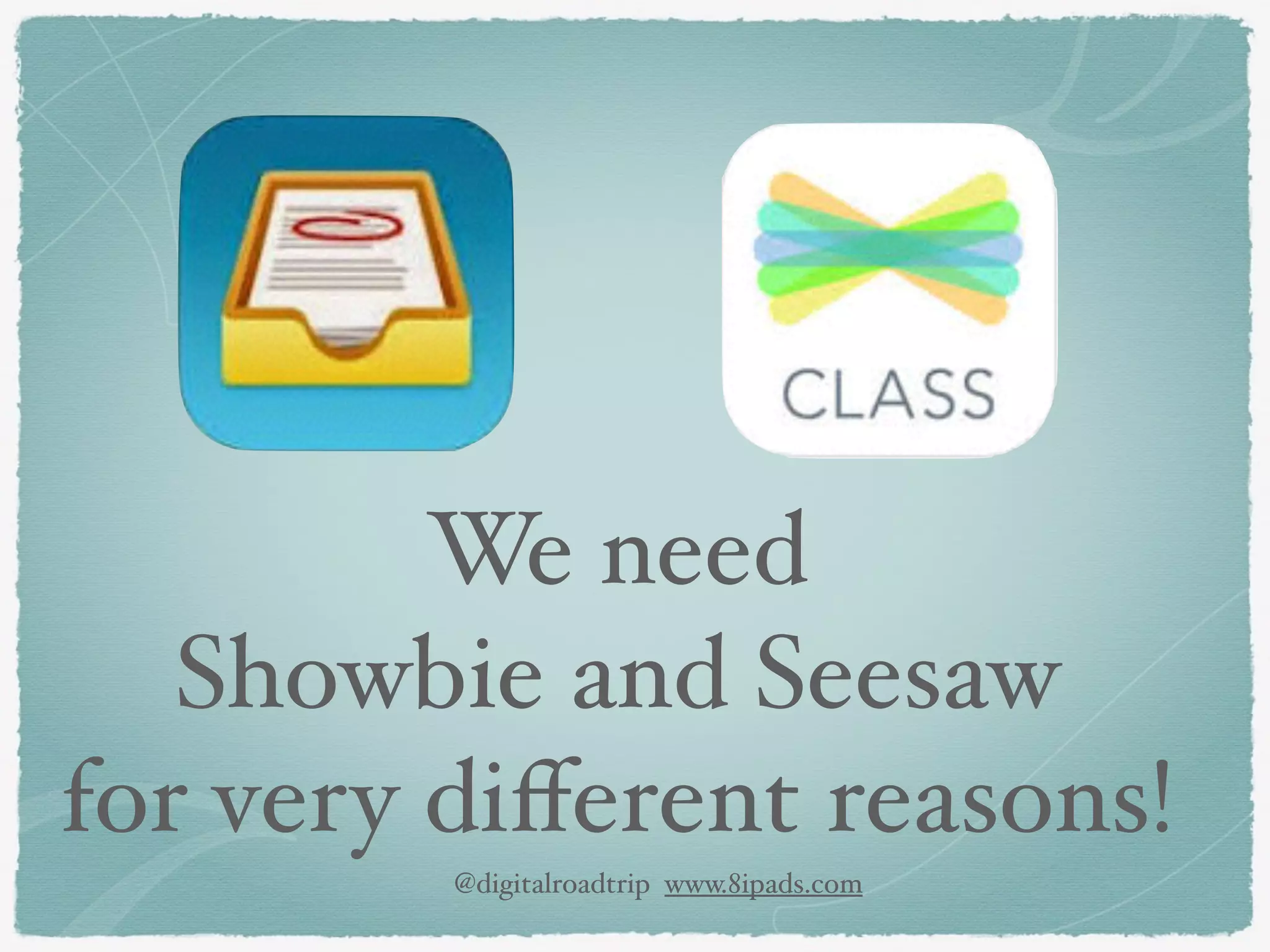 Seesaw v Showbie | PDF