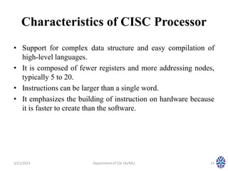 CS304PC:Computer Organization and Architecture Session 30 RISC.pptx