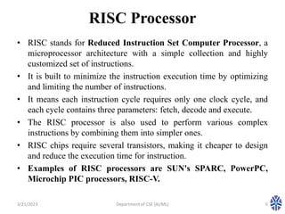 CS304PC:Computer Organization and Architecture Session 30 RISC.pptx