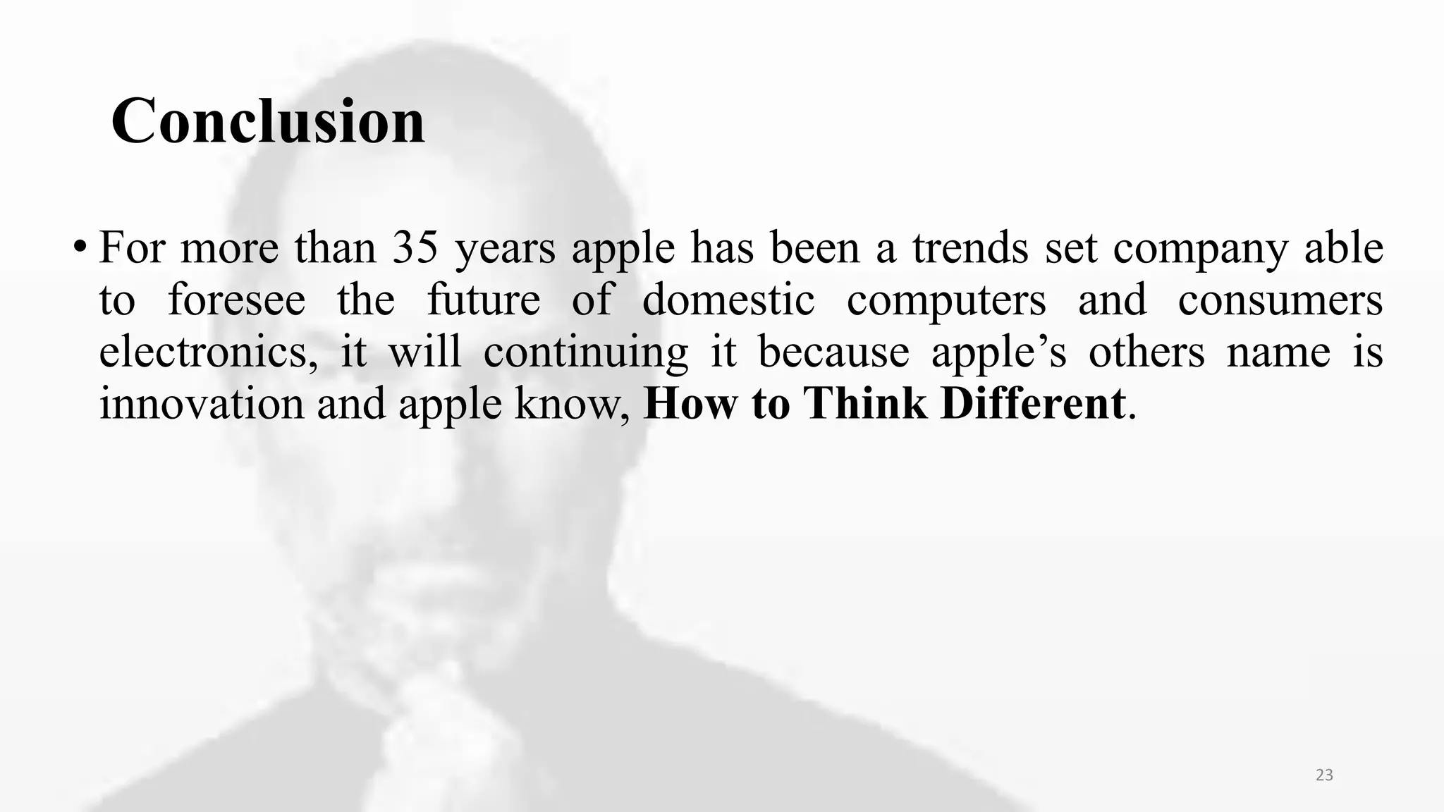 Apple Inc. Presentation, | PPTX