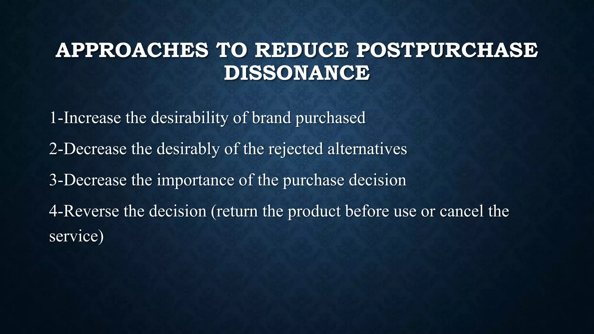 Postpurchase processes, customer satisfaction and Consumer loyalty | PPT