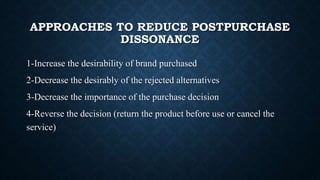 Postpurchase processes, customer satisfaction and Consumer loyalty | PPTX