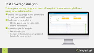 Digital Test Analytics | PPTX | Computer Software and Applications ...