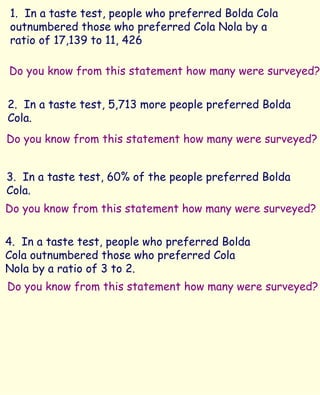 Comparing & Scaling Problem 1.1 Hex | PPT