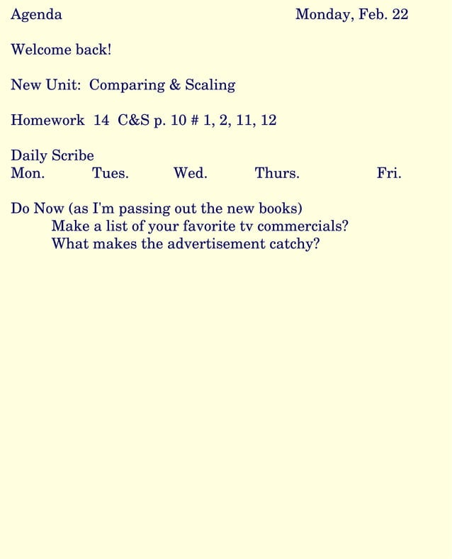 Comparing & Scaling Problem 1.1 Hex | PDF
