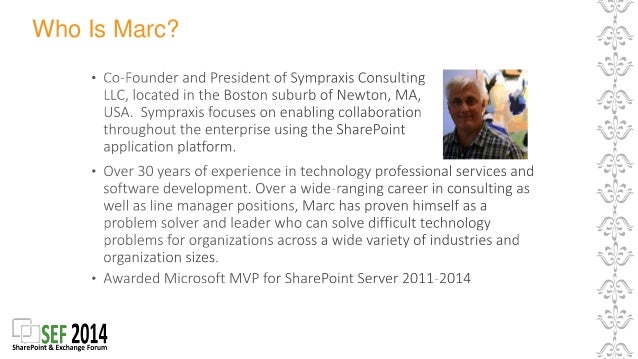 SEF 2014 - Single-Page Applications (SPAs) in SharePoint Using SPServices
