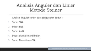 Sefalometri - Taufiq Julian Davit.pptx