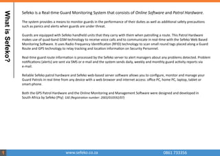 Sefeko brochure | PDF