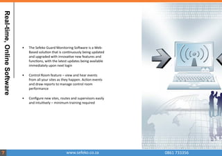 Sefeko brochure | PDF