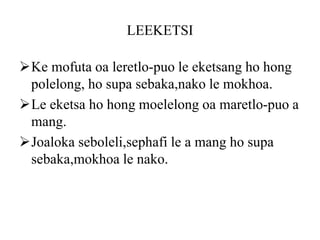 SEFELULI SA LEEKETSI.pptx