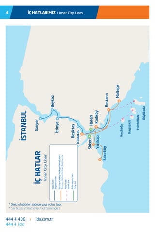 Sefer tarifeleri kitapcigi | PDF