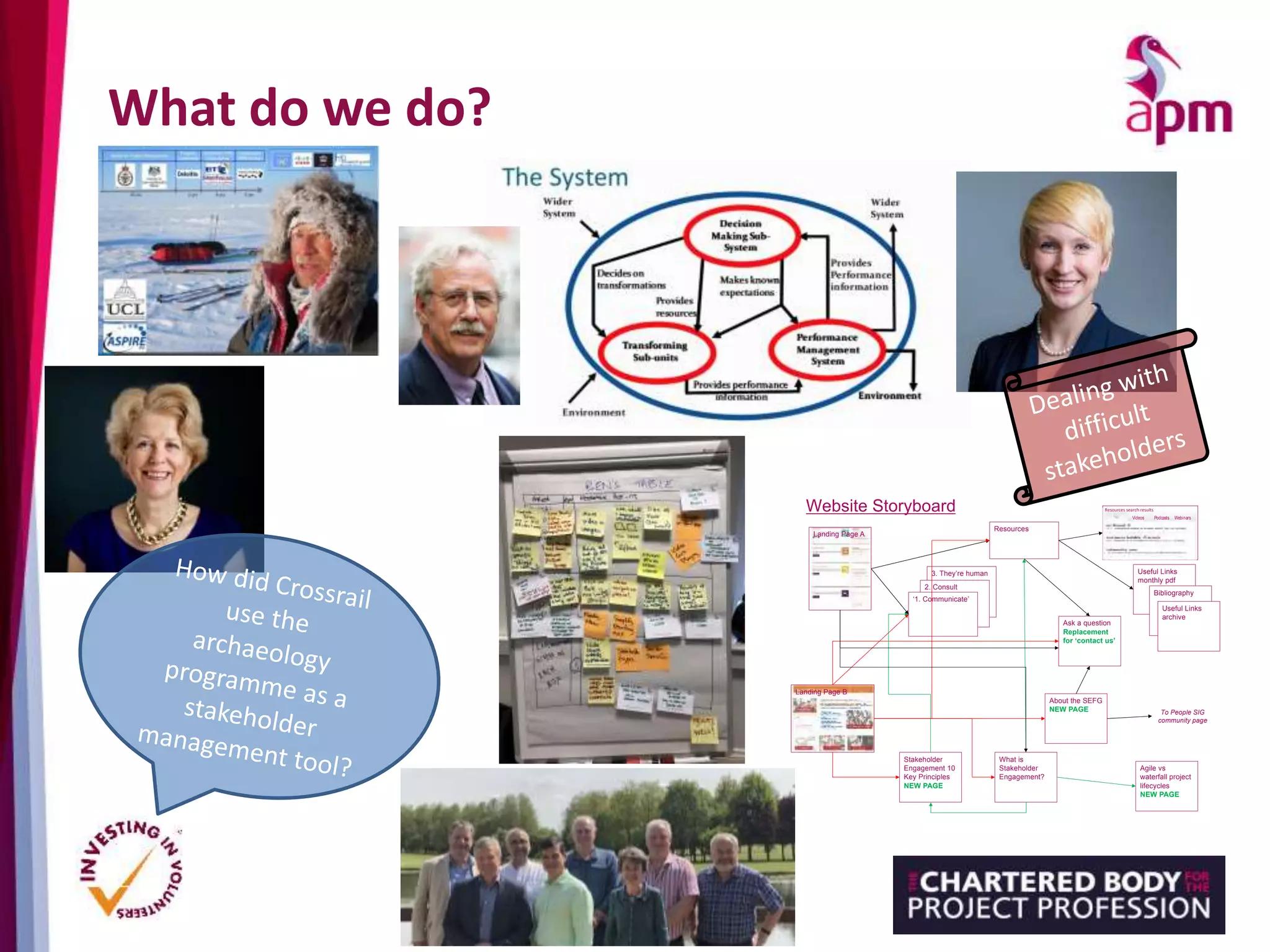 APM's Stakeholder Engagement Focus Group - Success Story | PPTX