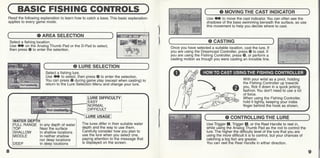 Sega bass fishing | PDF