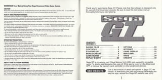 Sega gt | PDF