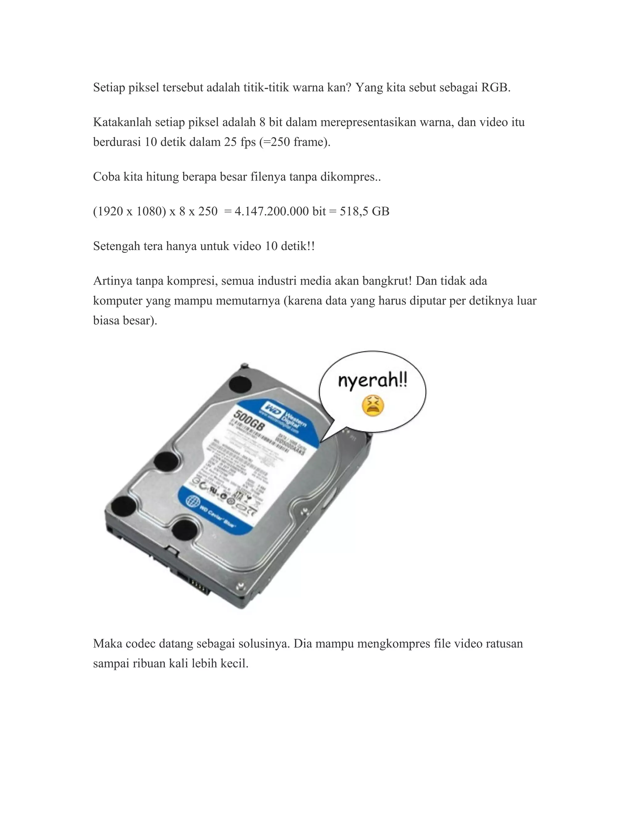 Segala hal tentang codec yang wajib diketahui setiap videografer dan ...