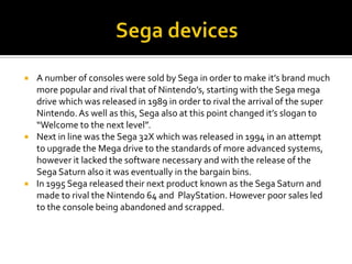 Sega logo powerpoint | PPTX