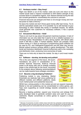 Case Study: “Rivalry on Video Games” | PDF