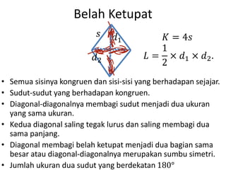 Segiempat dan segitiga SMP | PPTX