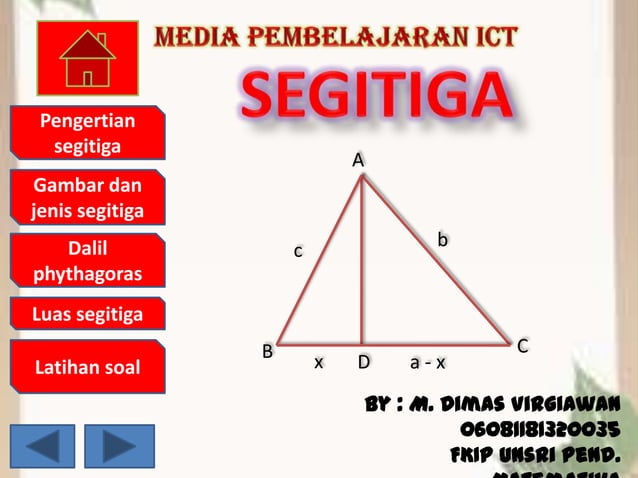 PPT PEMBELAJARAN SEGITIGA | PPTX