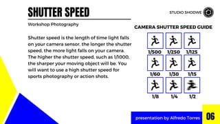 Triangle of photography : aperture, exposure and ISO | PDF