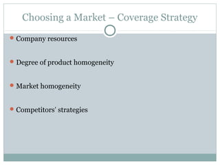 Market Segmentation | PPT